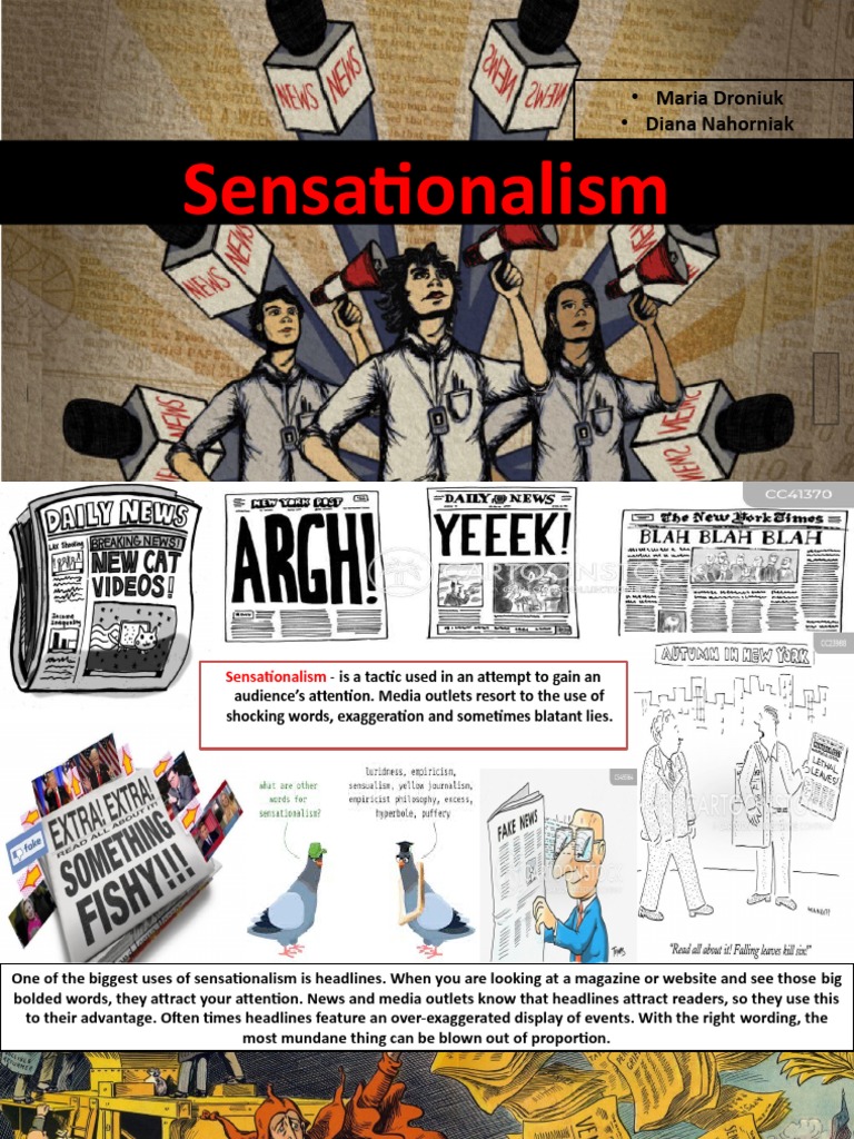 Sensationalism ЗМІ 3 | PDF | Communication | Mass Media
