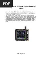 FNIRSI DSO152 Oscilloscope Manual | PDF | Electronics | Electrical ...