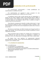 Ecrit Professionnel Et Techniques de Rédaction Administrative | PDF | Communication humaine
