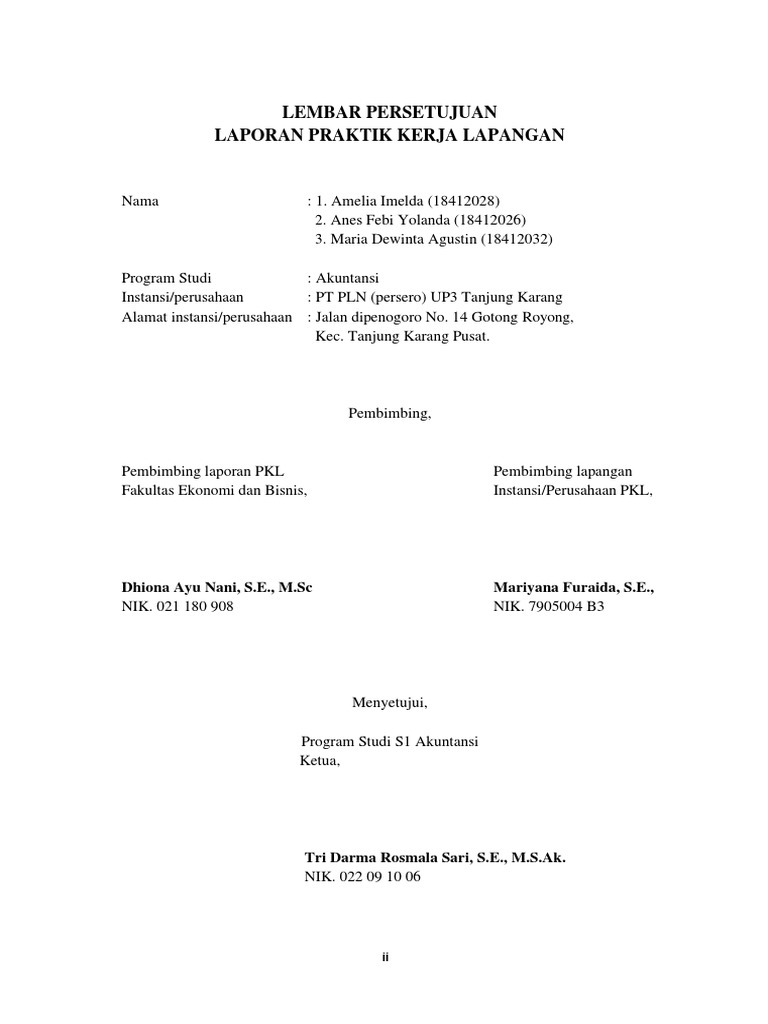 Laporan PKL REVISI Fiks BGT | PDF | Bisnis | Teknologi & Rekayasa