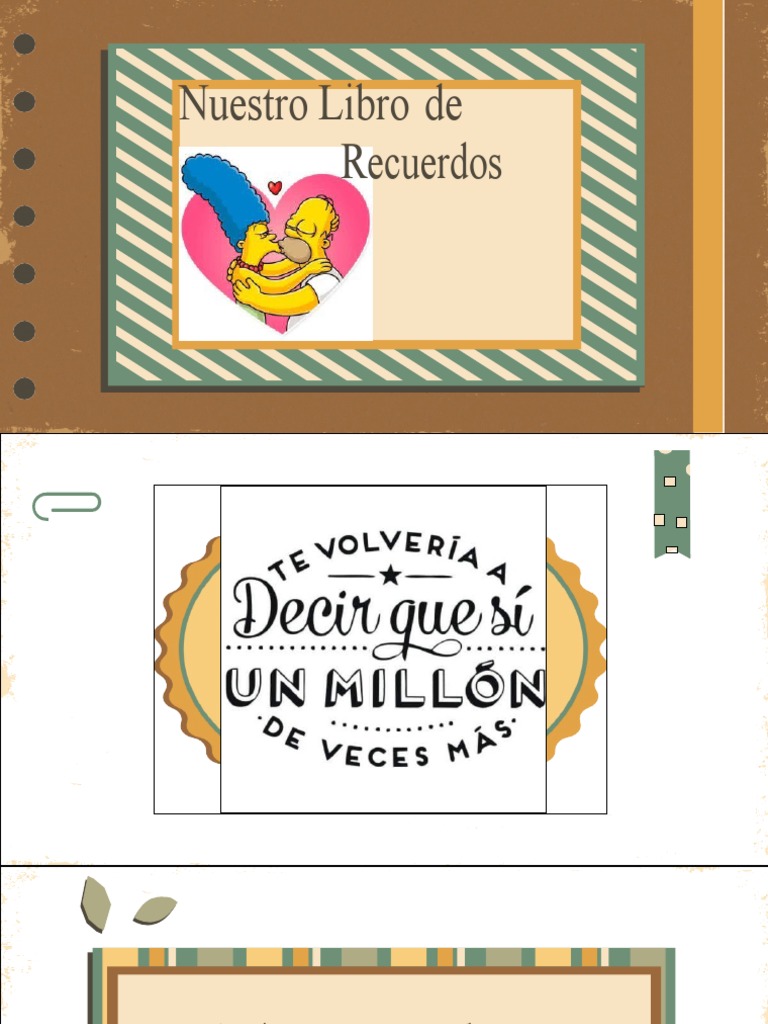 Nuestro Libro de Recuerdos | PDF | Amor