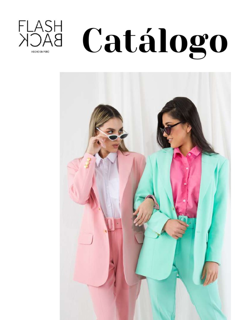 Catálogo de Ropa: Tops y Conjuntos | PDF | Moda | Apariencia humana