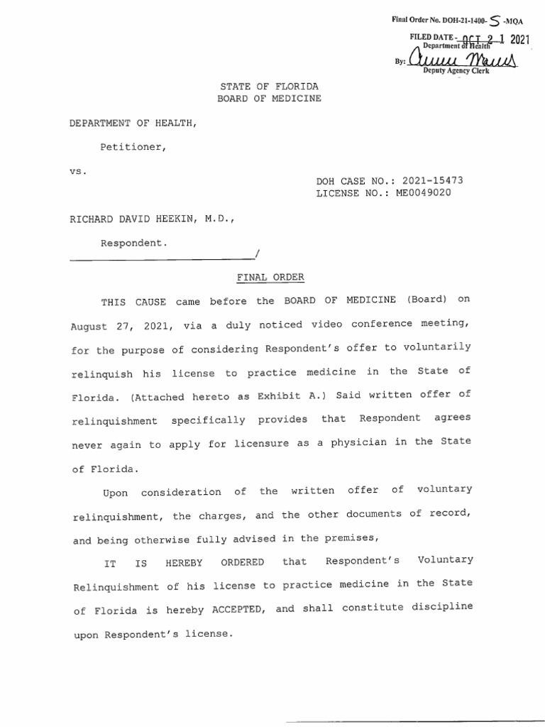 Dept of Health Docu | PDF