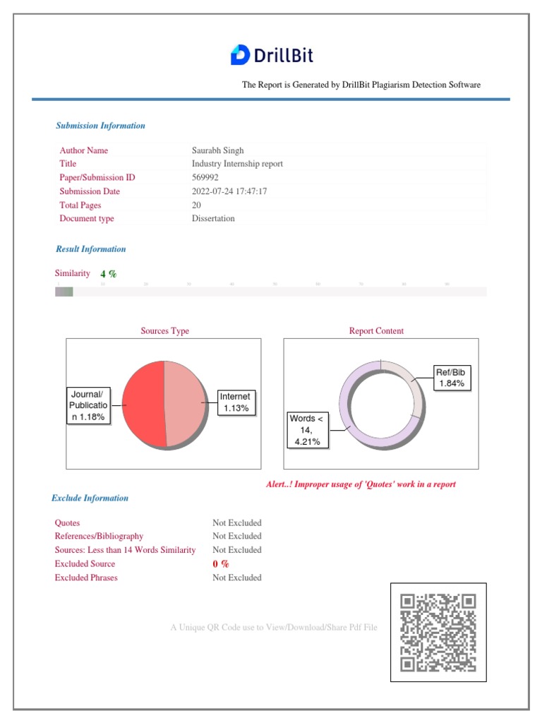 plag_report | PDF | Html | World Wide Web