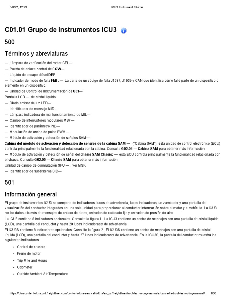ICU3 Instrument Cluster | PDF | Pantalla de cristal líquido | Ciencias ...