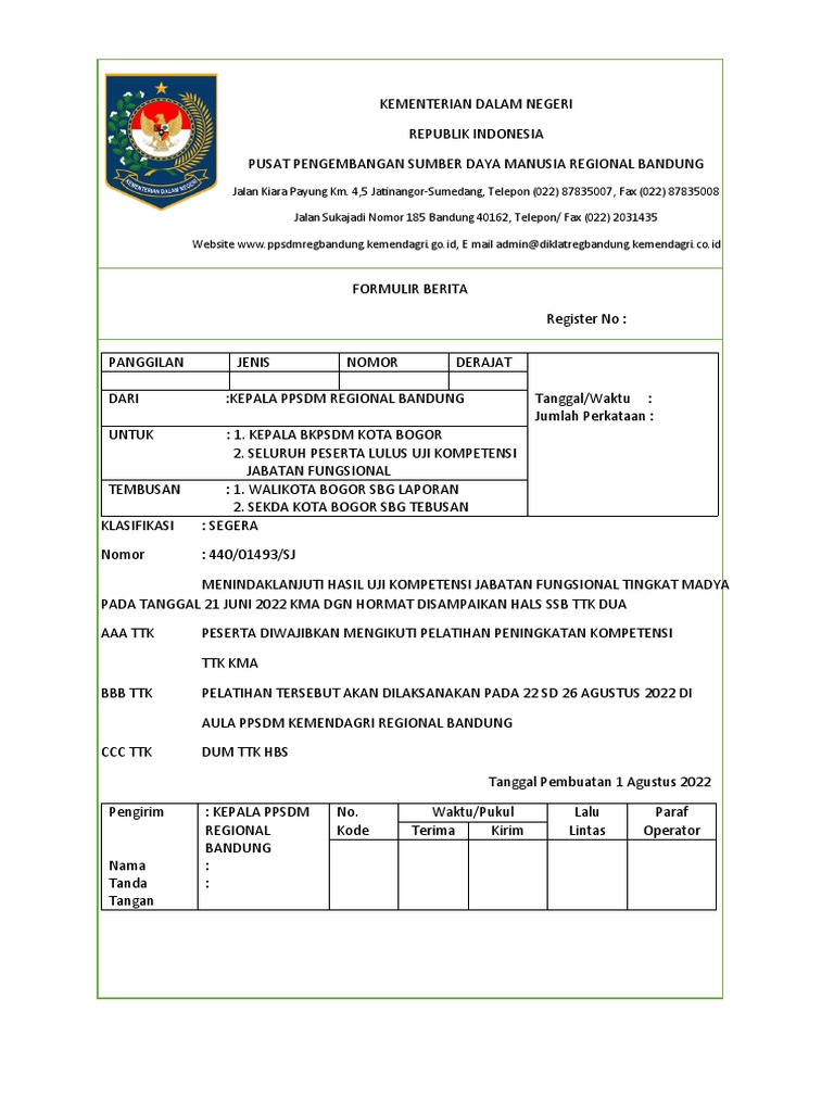 Form Radiogram NEW | PDF