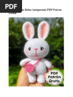 Liam Conejo Amigurumi Patron Gratis PDF | PDF | Amigurumi | Tejidos