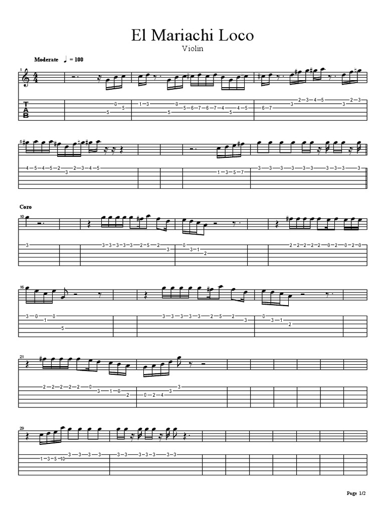 El Mariachi Loco | PDF