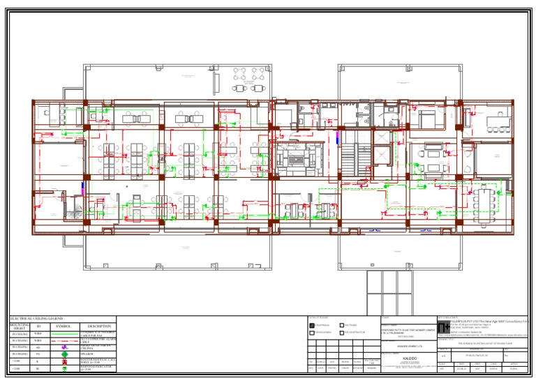 Mounting Hight ID Symbol Description Electrical Ceiling Legend | PDF