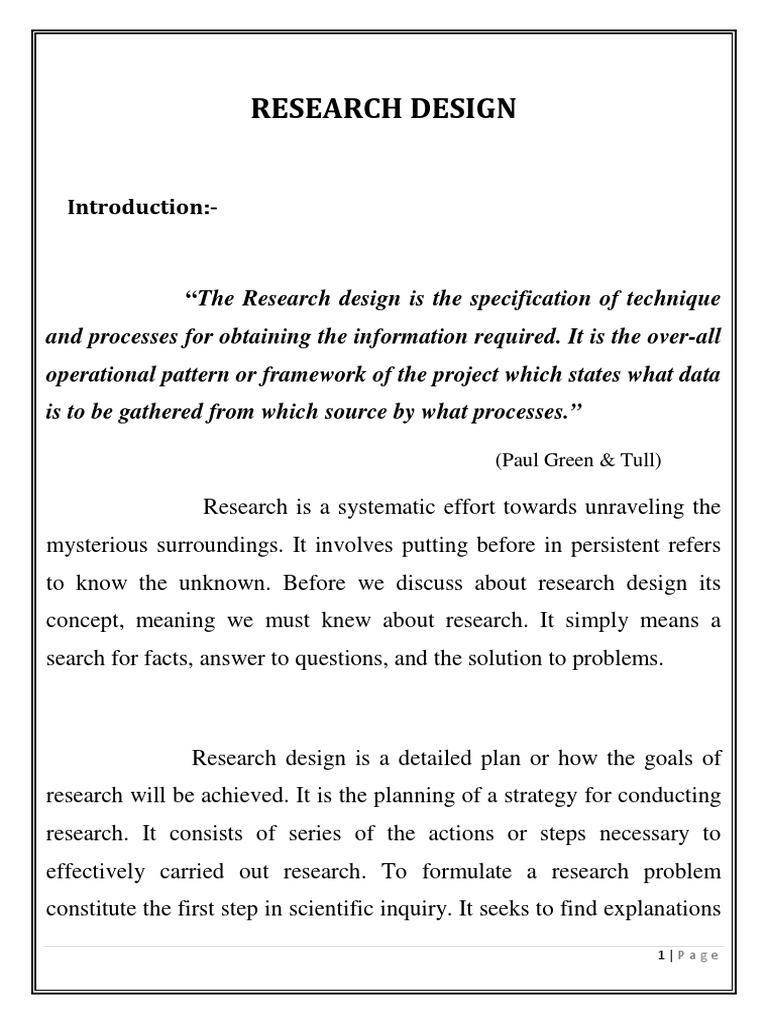 Research Design Assignment | PDF | Experiment | Dependent And ...