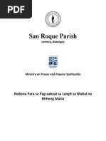 Tagalog Rosary Guide | PDF