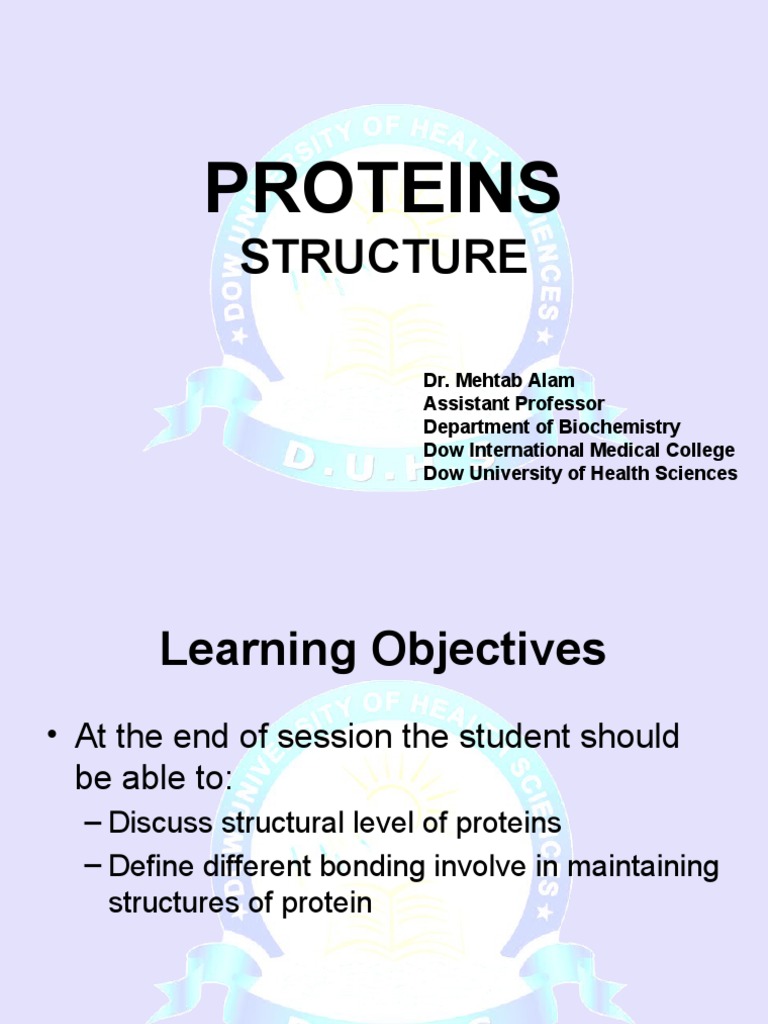 Protein Structure | PDF | Beta Sheet | Proteins