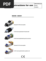 HSD Spindle Manual ES789 ES799 English | PDF | Electric Motor | Safety
