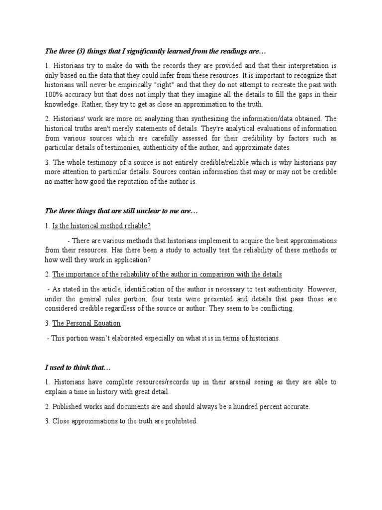 Ged103 MRR1 | PDF | Truth | Cognition