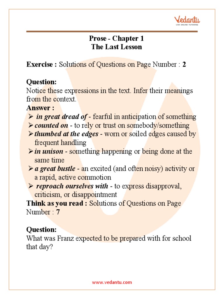 Class 12 English Flamingo Chapter 1 Solution | PDF | Verb | Community