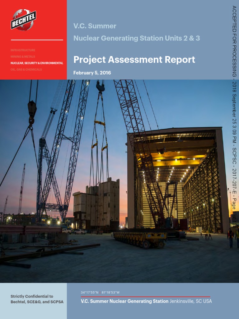 Bechtel - Project Assessment Report Sample | PDF | Project Management ...
