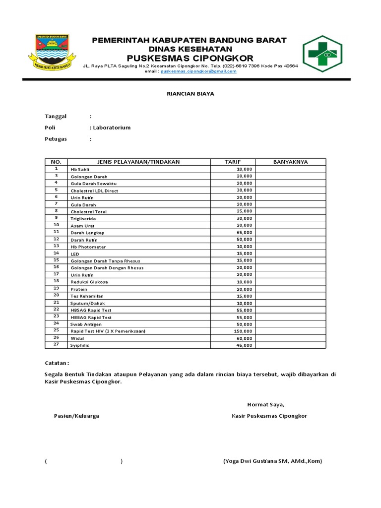 RB Poli Laboratorium | PDF