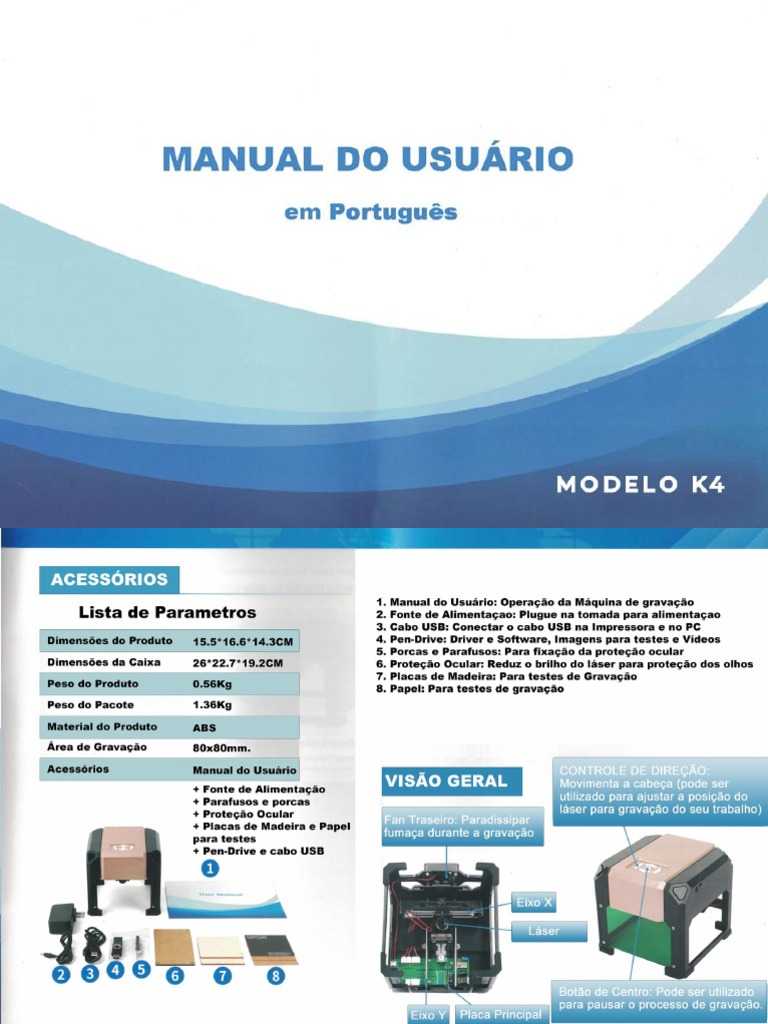Manual K4 PT | PDF
