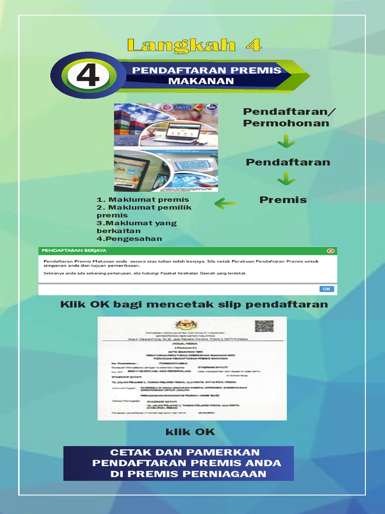 Pendaftaran Premis Makanan | PDF