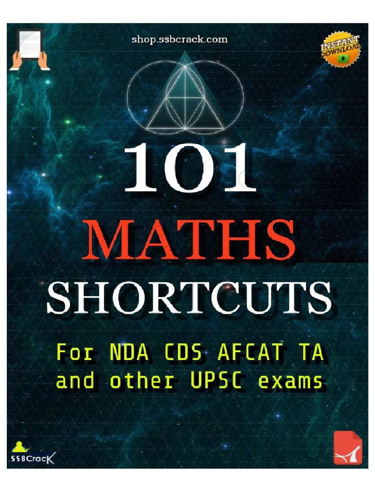 Qdoc - Tips - 101 Maths Shortcuts Afcat Nda Cds Ta Upscpdf | PDF ...