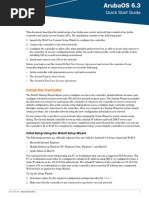 Aruba AP Quick Start Configuration Guide | PDF | Computer Network | Booting