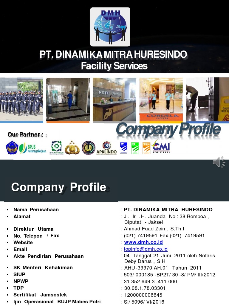 Compro DMH Terbaru | PDF