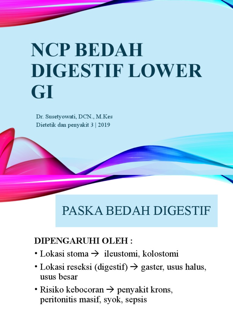 2017, 14 NCP Pada Bedah Lower GI | PDF