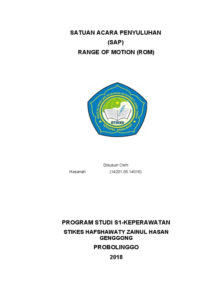 Penyuluhan Latihan ROM untuk Pasien Stroke | PDF