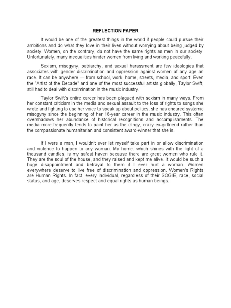 Ethics Reflection Paper | PDF