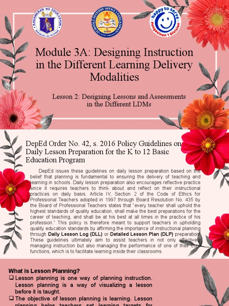 Module 3A Presentation Lesson 2 Llana Dyesebel | PDF | Lesson Plan ...