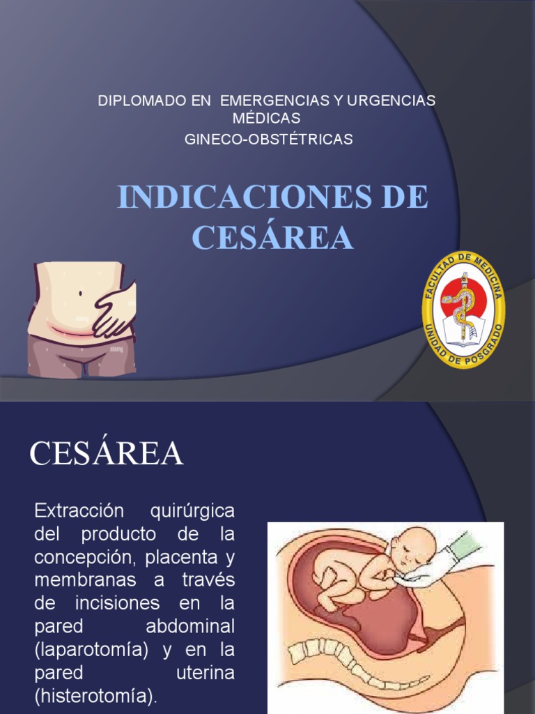 ¿Cuáles Son Las Indicaciones De Una Cesárea? – FFPKG