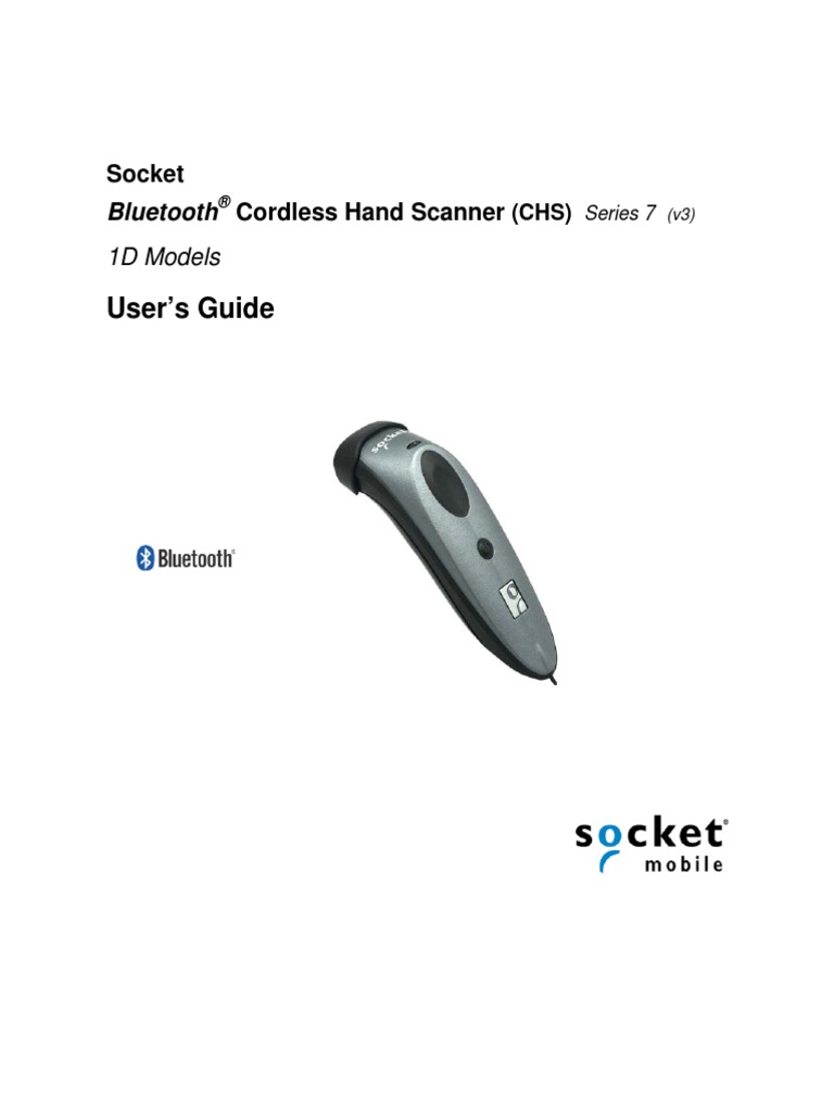 7series 1D Scanner Manual | PDF | Bluetooth | Ios