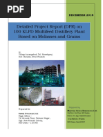 2KLPD Ethanol Plant Report | PDF | Interest | Ethanol