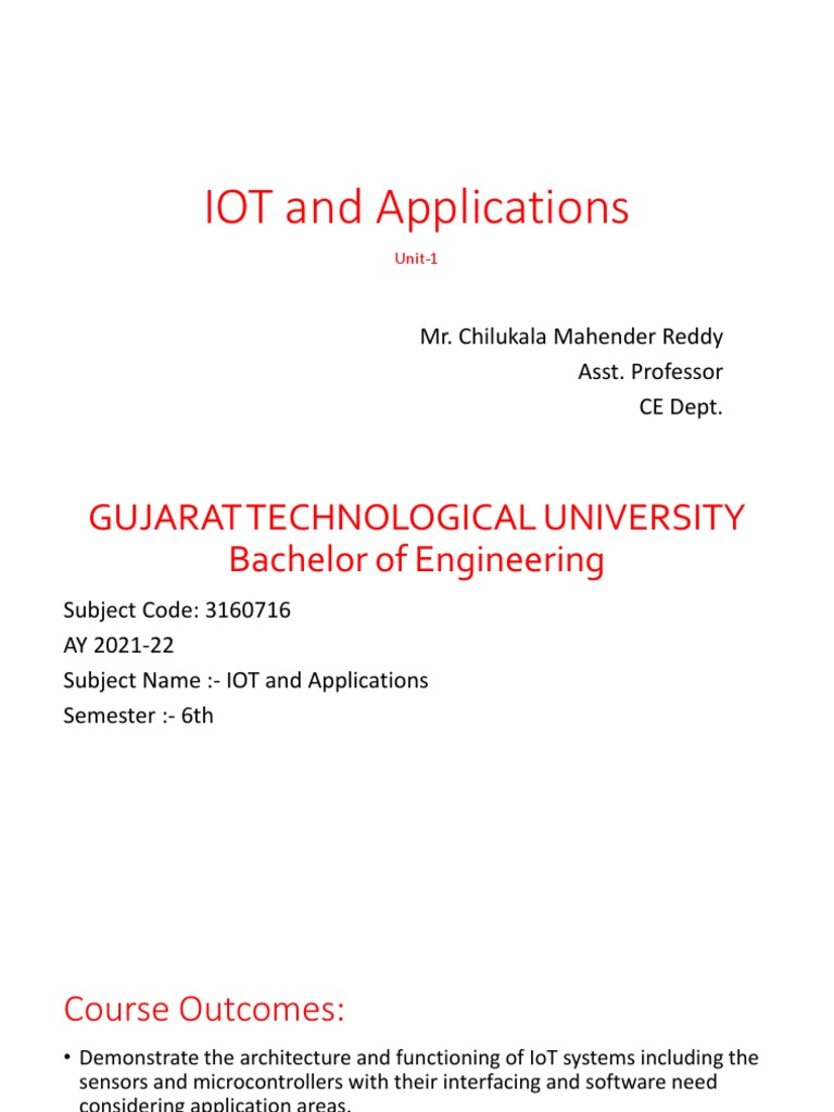 IoTUnit1pdf 2021 12 03 11 08 55 | PDF | Internet Of Things | Wireless ...