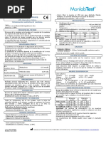 Inserto Spinreact Creatinina | PDF | Creatinina | Química