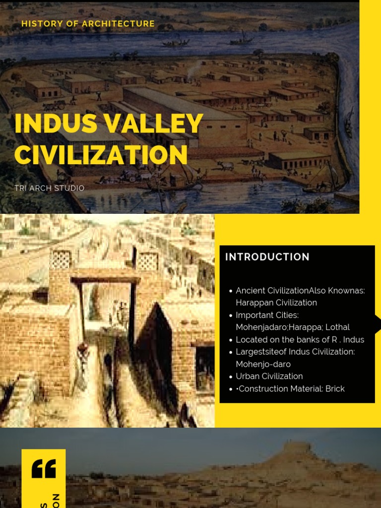 Indus Valley Civilization: History of Architecture | PDF