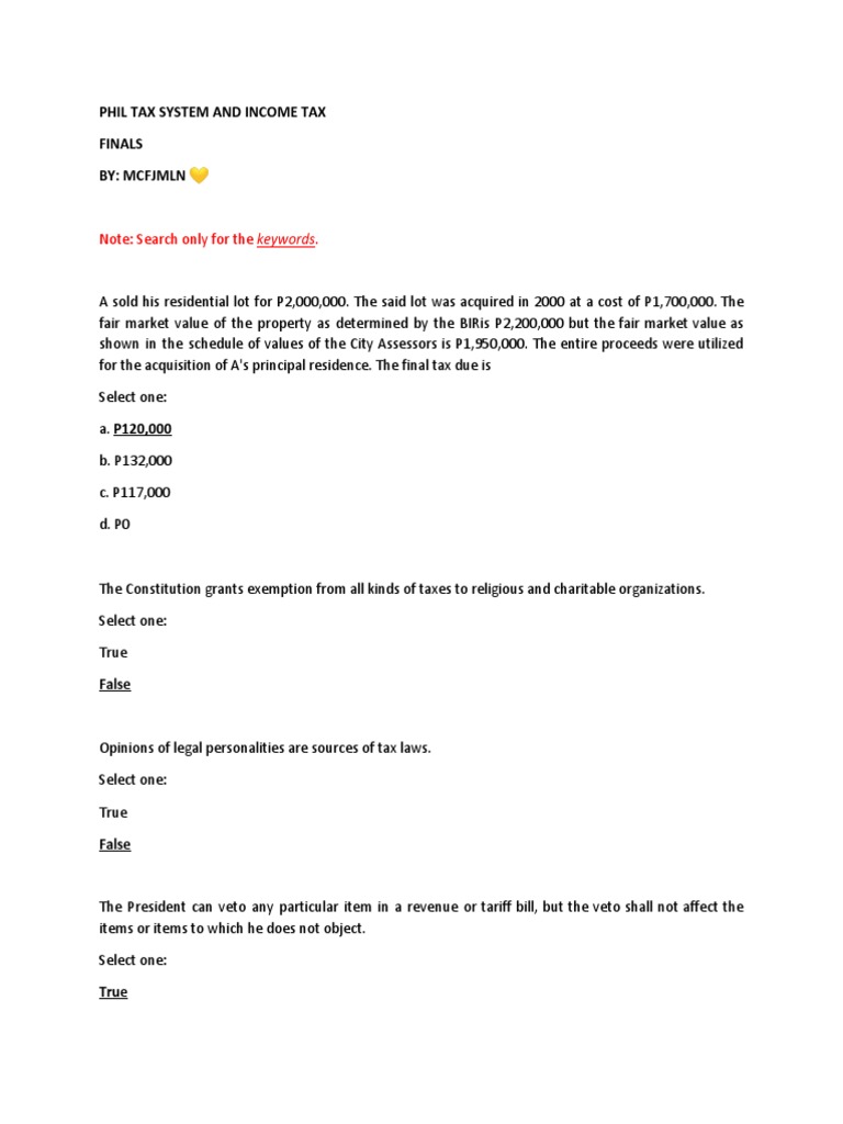 Examples of Regulatory Fees in Taxation | PDF | Taxes | Income Tax