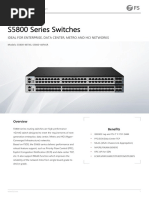 Dell Emc Networking-S5200 On Spec Sheet | PDF | Computer Network ...