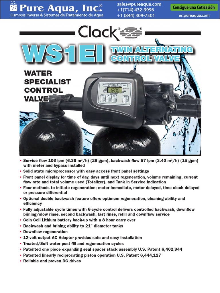 valvula-de-control-clack-serie-ws1ei-twin | PDF | Alternating Current ...