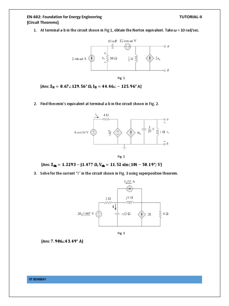 Tutorial Nodal Mesh KVL | PDF