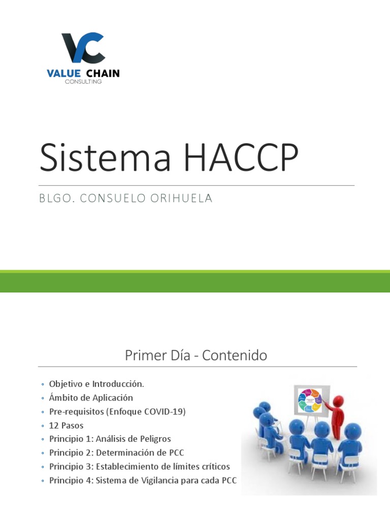 INTRODUCCION AL HACCP PPTX | Descargar gratis PDF | Análisis de Riesgo ...