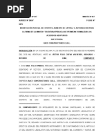 Modelo de Acta Aumento de Capital Eirl | PDF | Economias | Gobierno