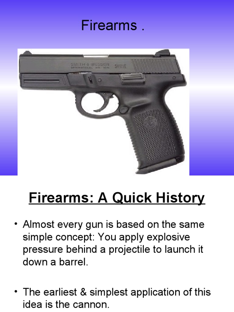 Firearms | PDF | Firearms | Bullet