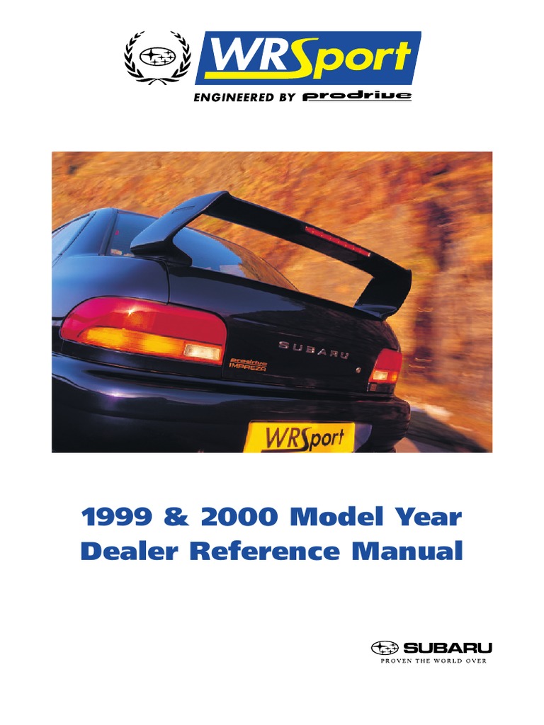 Prodrive-WR-Sport-PPP-Dealer-Brochure | PDF | Transport ...