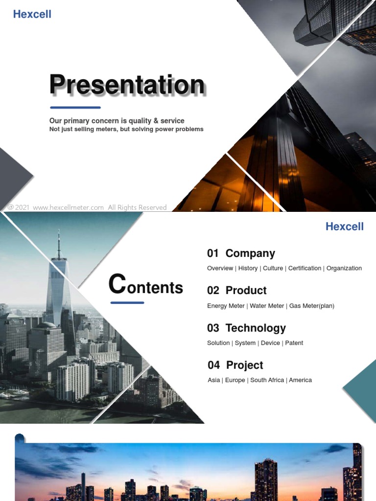 Hexcell Presentation 2021 BrandNew V3.0 | PDF | Flow Measurement ...