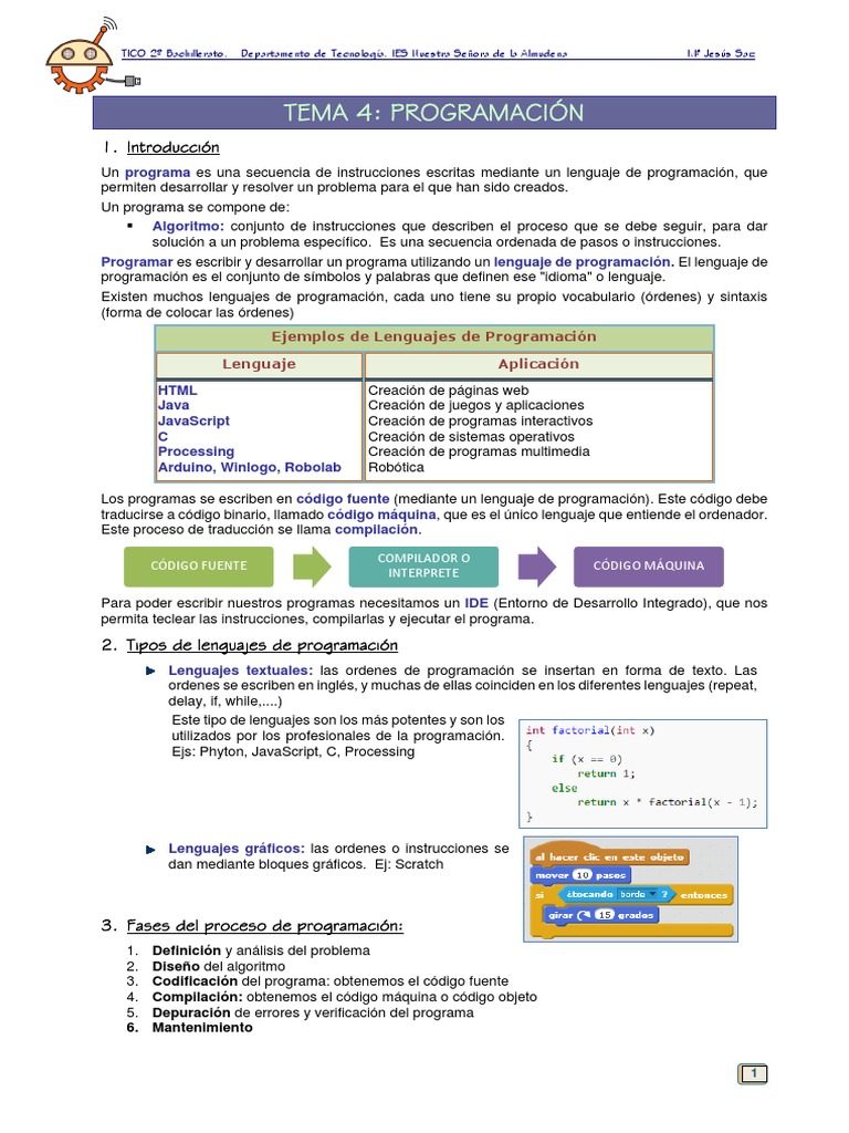 4 Programacion Processing | PDF | Lenguaje de programación | Programa de computadora