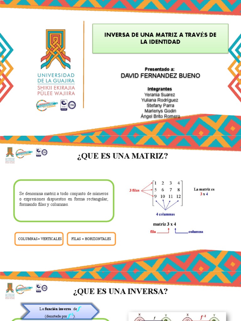 Algebra Matriz Inversa 1 | PDF | Matriz (Matemáticas) | Determinante