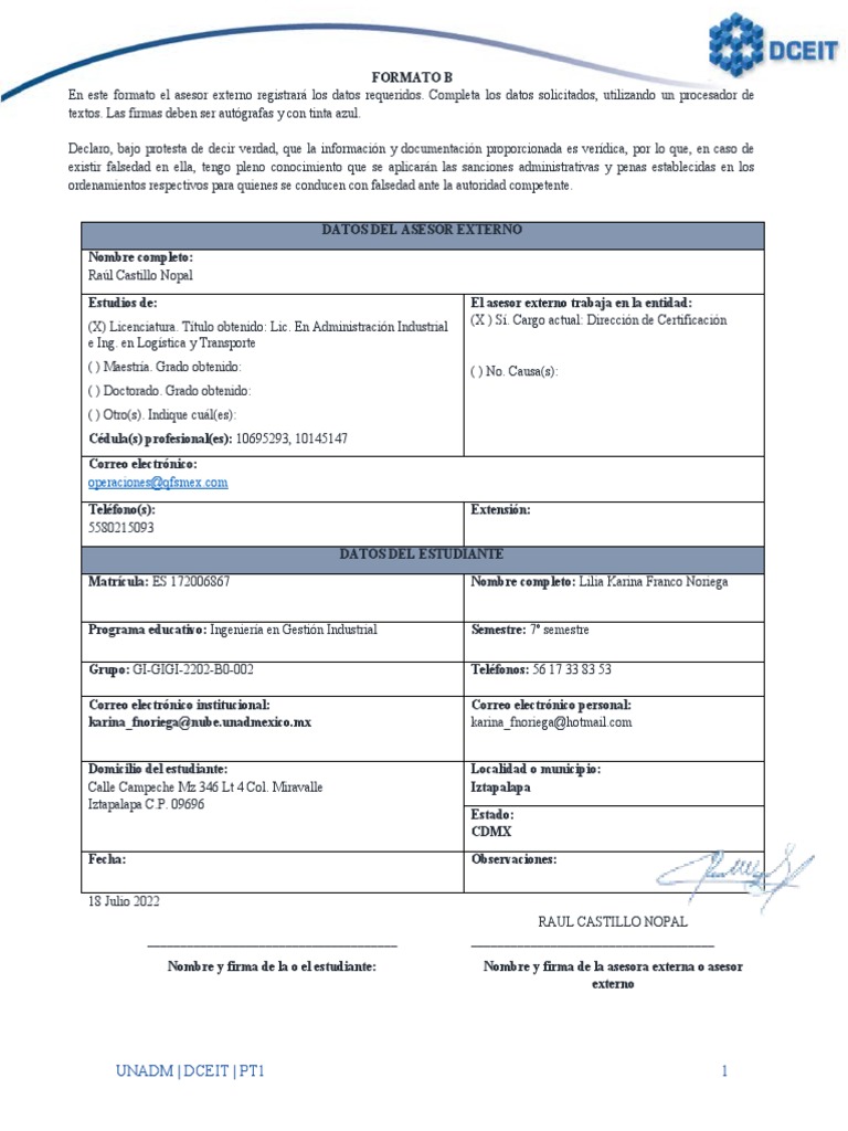 Formato B | PDF