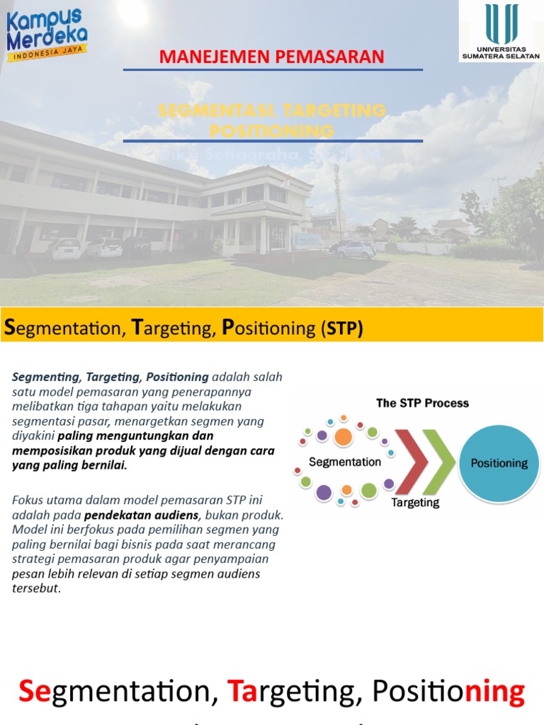 7 Segmentasi, Targeting, Positioning | PDF