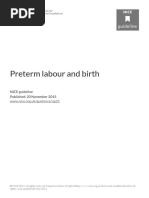 Acog Practice Bulletin Summary: Prelabor Rupture of Membranes | PDF ...